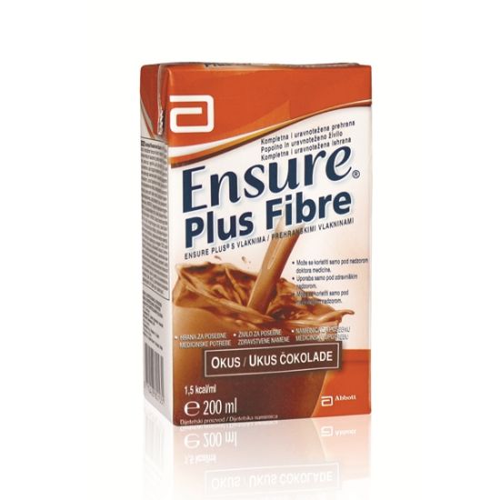 Ensure plus fibre čokolada tetrapak, 200ml | Celjske lekarne
